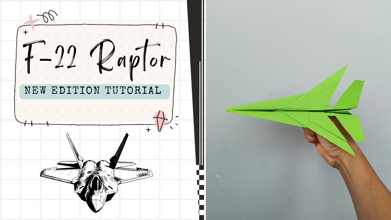 How to make a really fast paper airplane easy - YouTube