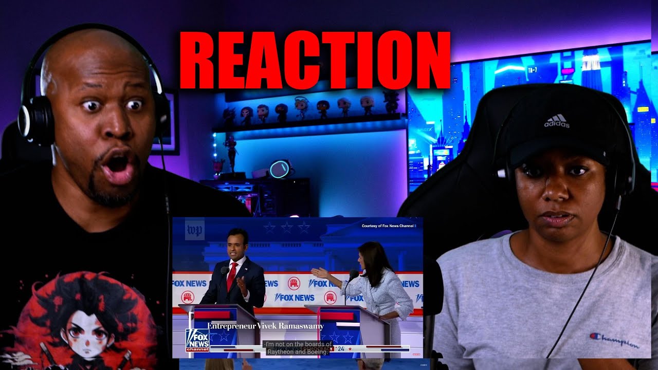 First Time Reaction To The 2023 Republican Debate - YouTube