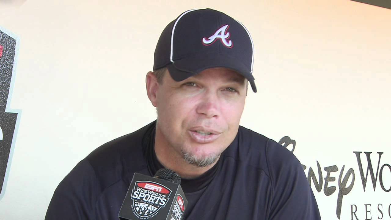 Chipper Jones: Interviewed About Retirement - YouTube