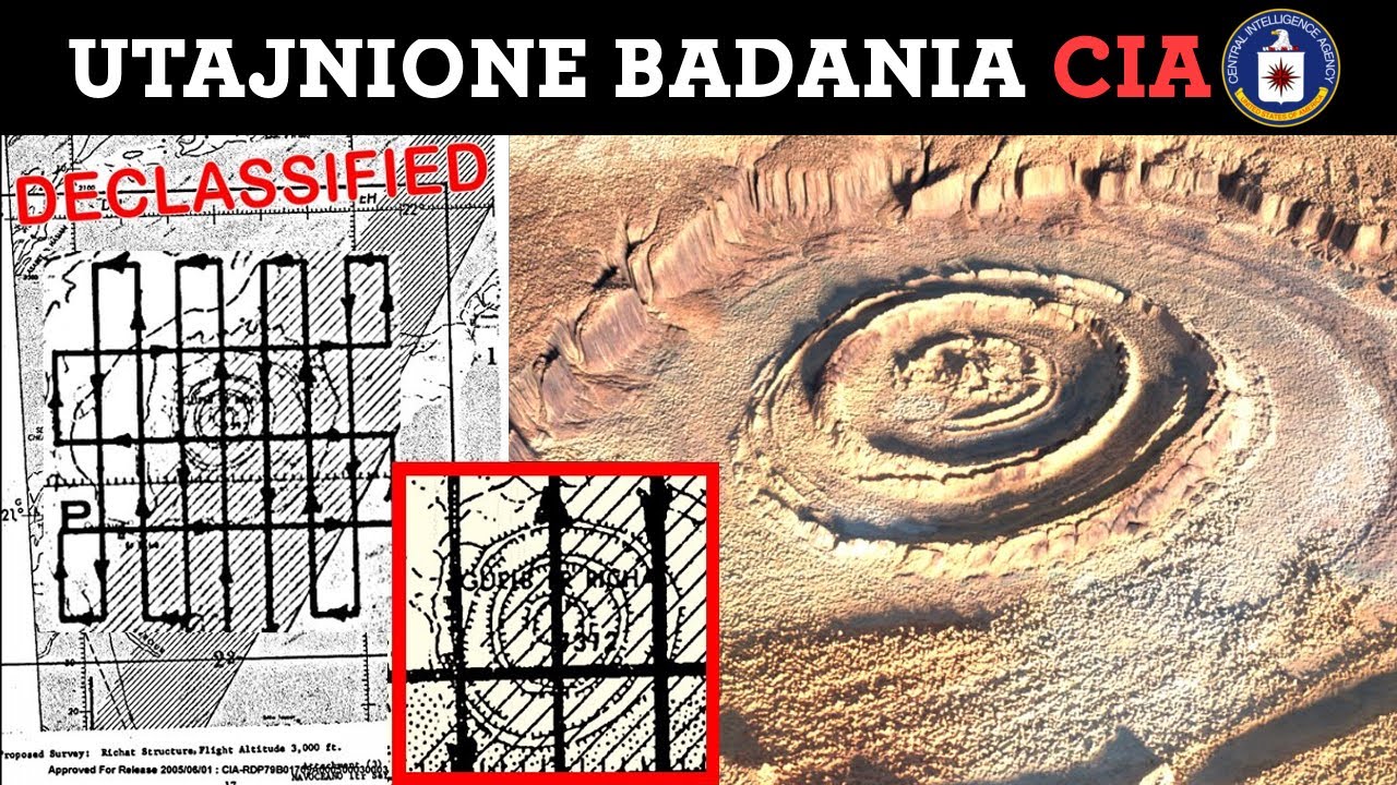 Oko Sahary i utajnione badania CIA - Czy rzeczywiście odkryli Atlantydę ...