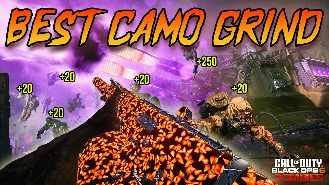 BEST Zombies Camo Grind Season 1 Black Ops 6 - YouTube