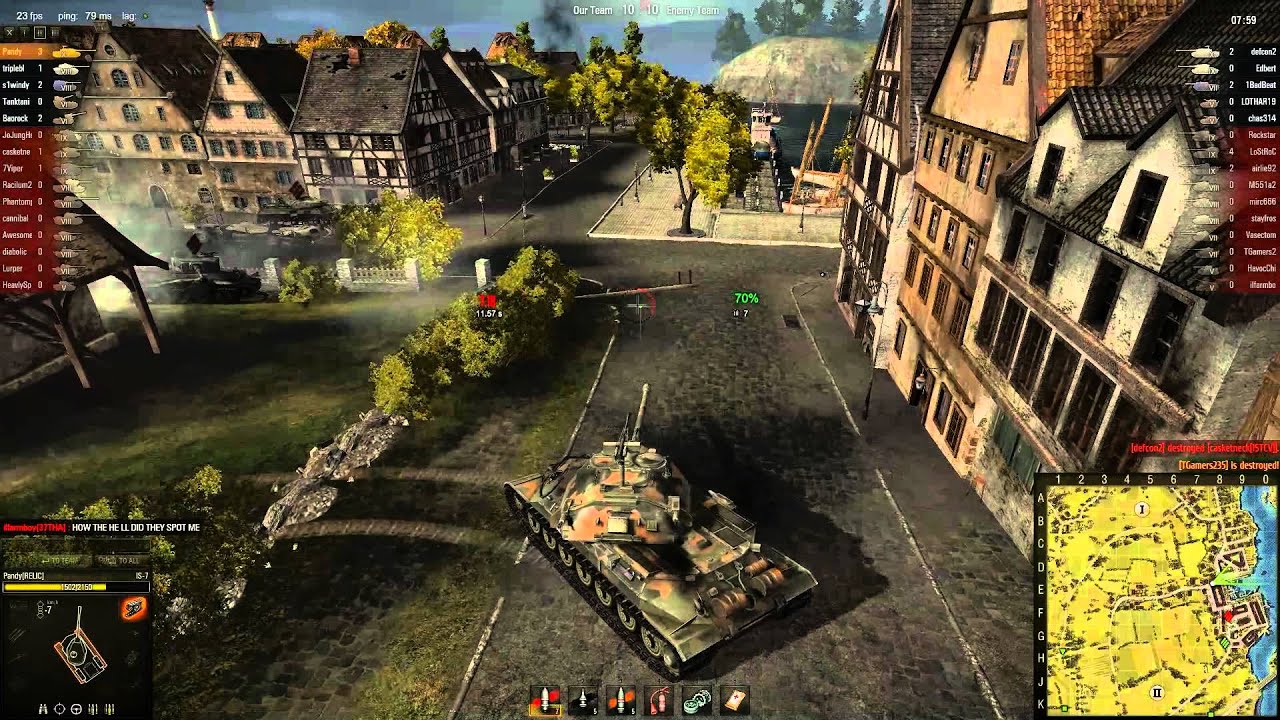 World of Tanks - IS-7 - YouTube