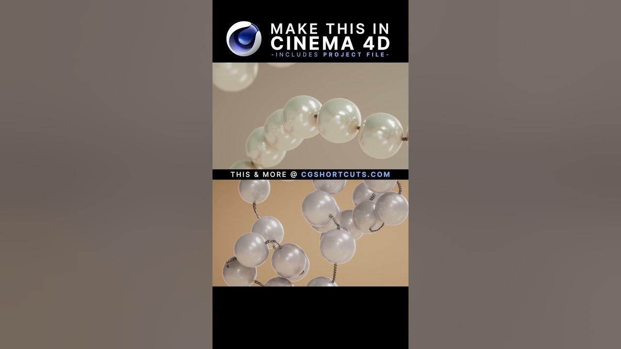 Dynamic Jewelry in Cinema 4D ⭐ Tutorial + Project File - YouTube