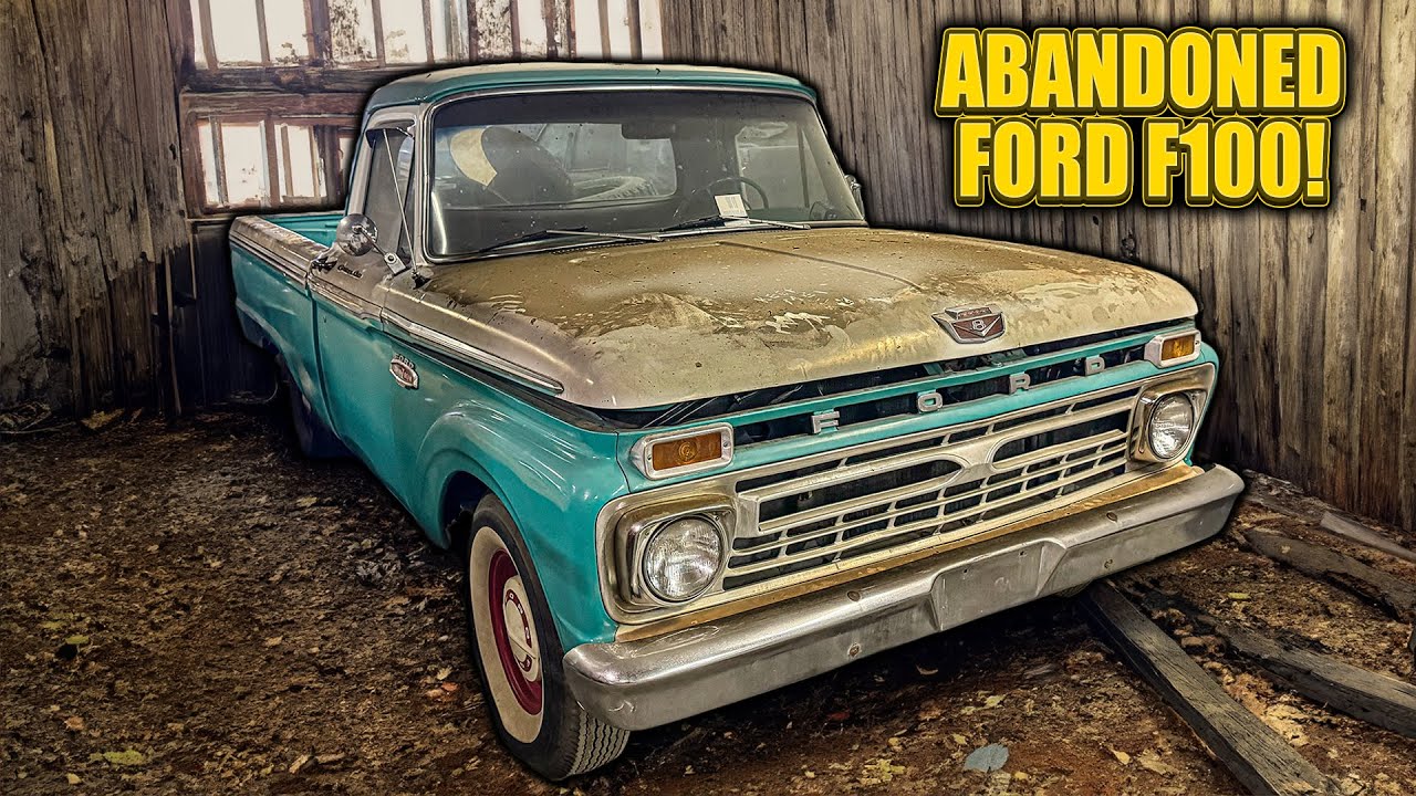 First Wash in 15 Years: ABANDONED Ford F100! | Car Detailing ...