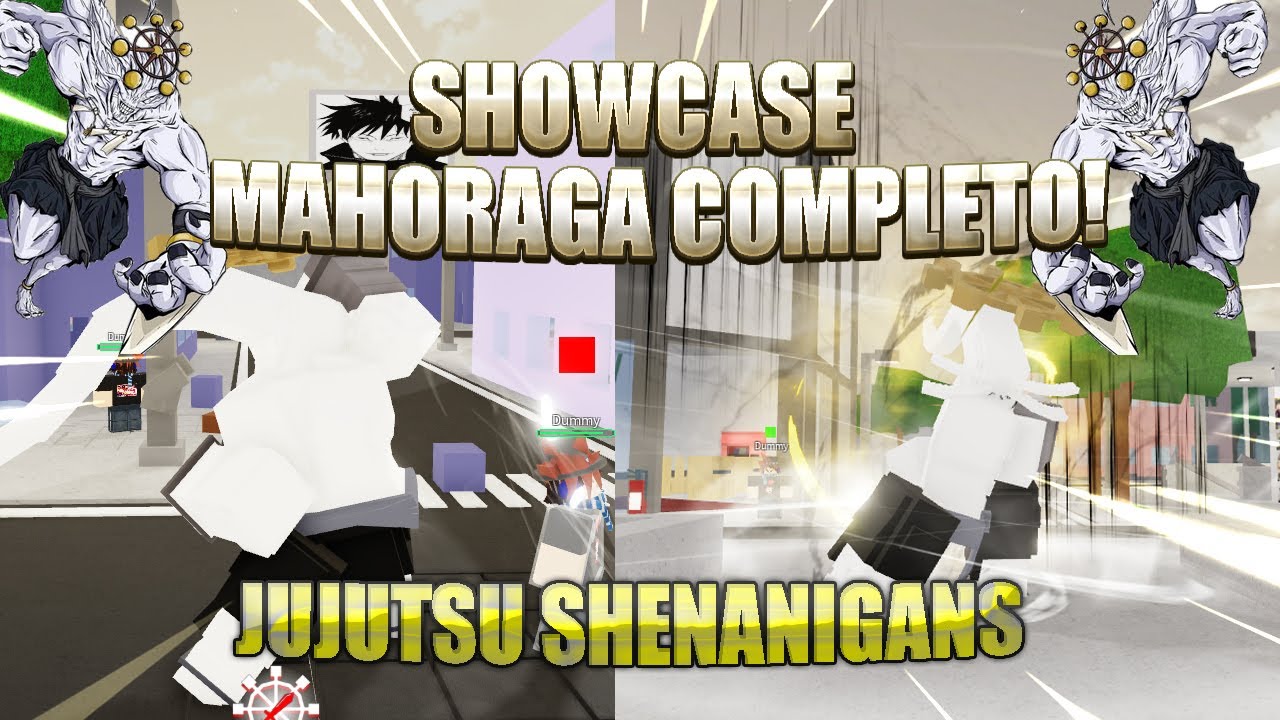 MAHORAGA COMPLETO & CORTE DEL MUNDO EN JUJUTSU SHENANIGANS! - YouTube