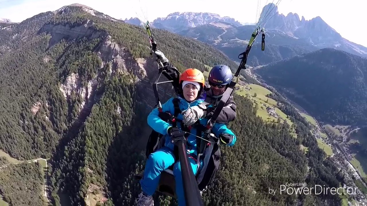 Parapendio Seceda, Val Gardena 13/10/2019 - YouTube