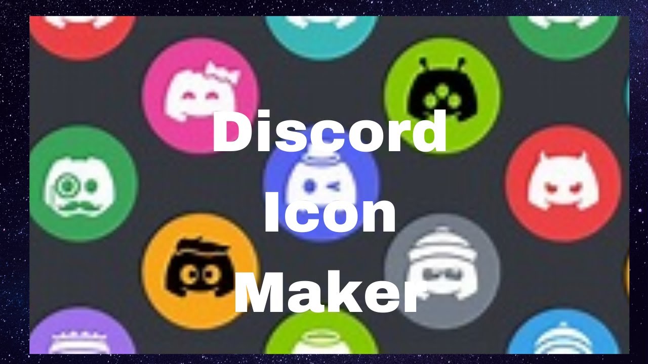 How to make discord profile picture, avatar or server logo - YouTube