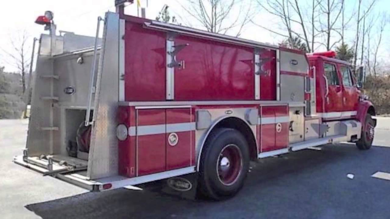 1996 International/Eone Top Mount Pumper 1250/1000 (E2686) - YouTube