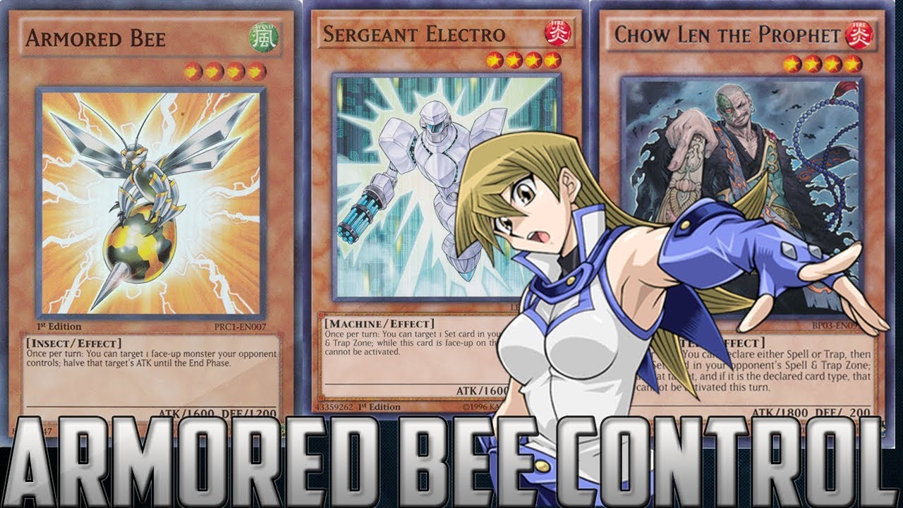 Yu-Gi-Oh! Duel Links - Armored Bee | Control Deck - YouTube