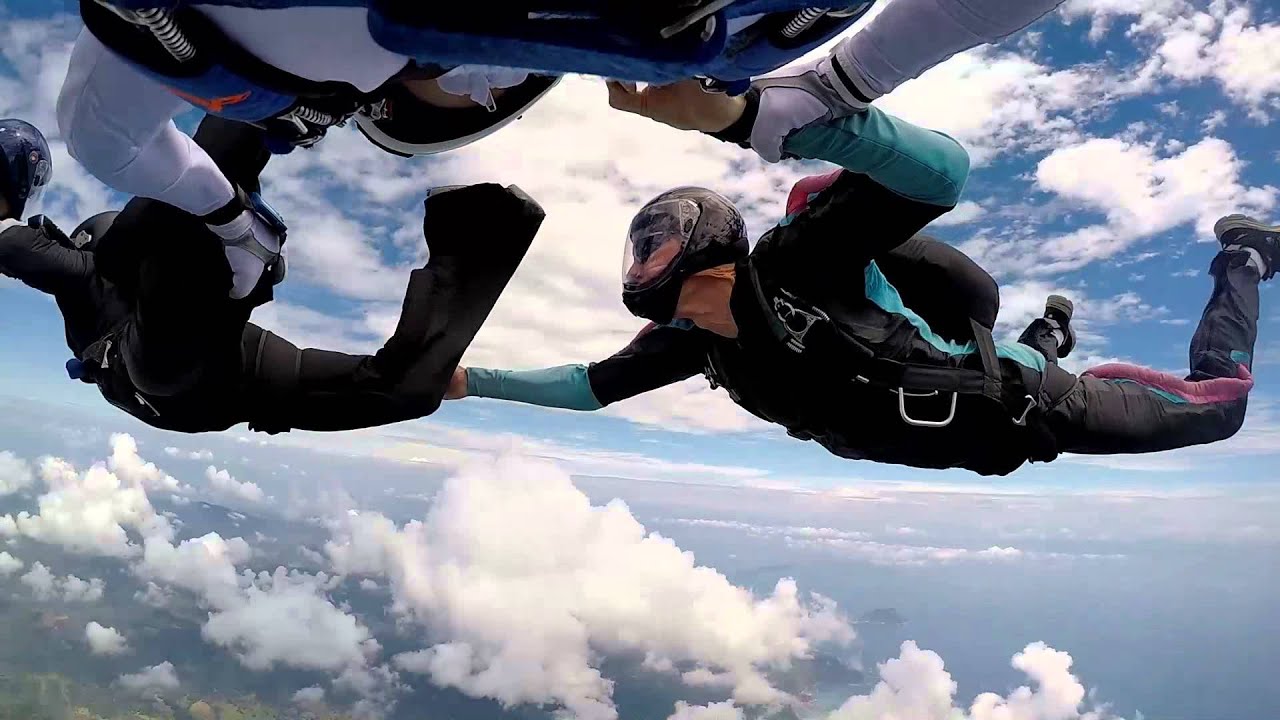 Skydive Costa Rica Tambor - YouTube