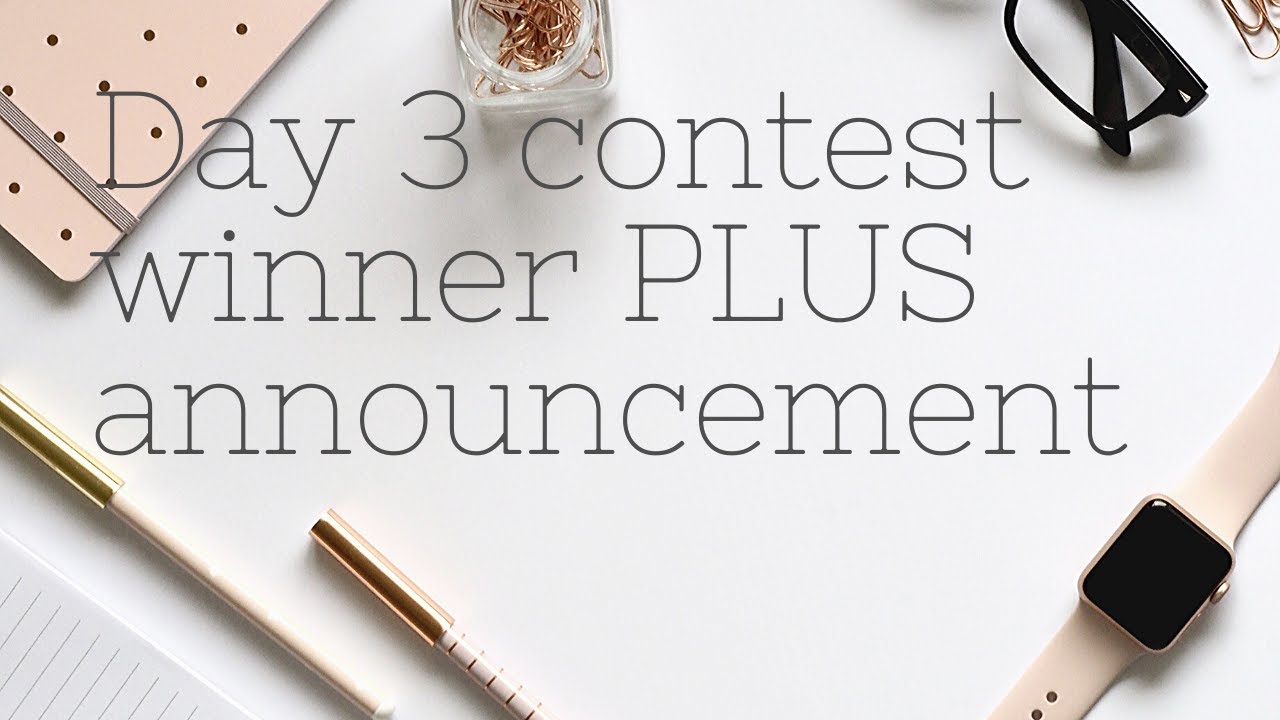 January Day 3 Contest Announcement YouTube january-day-3-contest-announcement-youtube