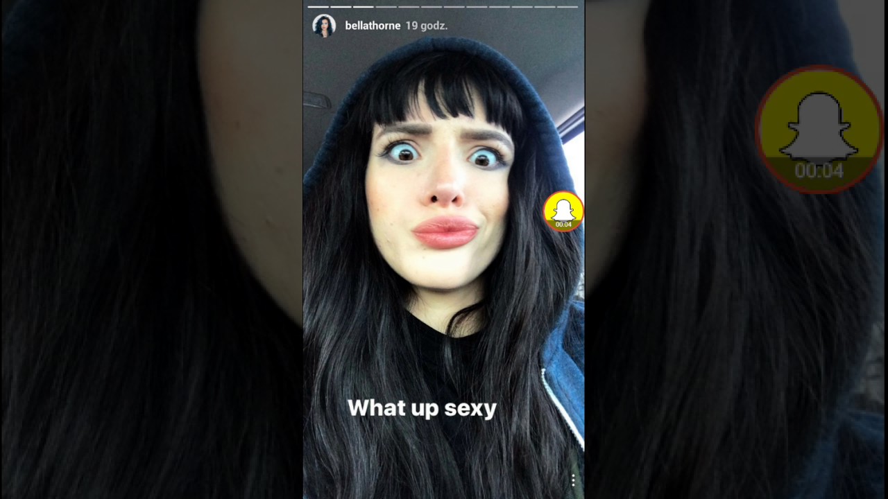 Bella Thorne / Singing / Instagram Story / 22 March - YouTube