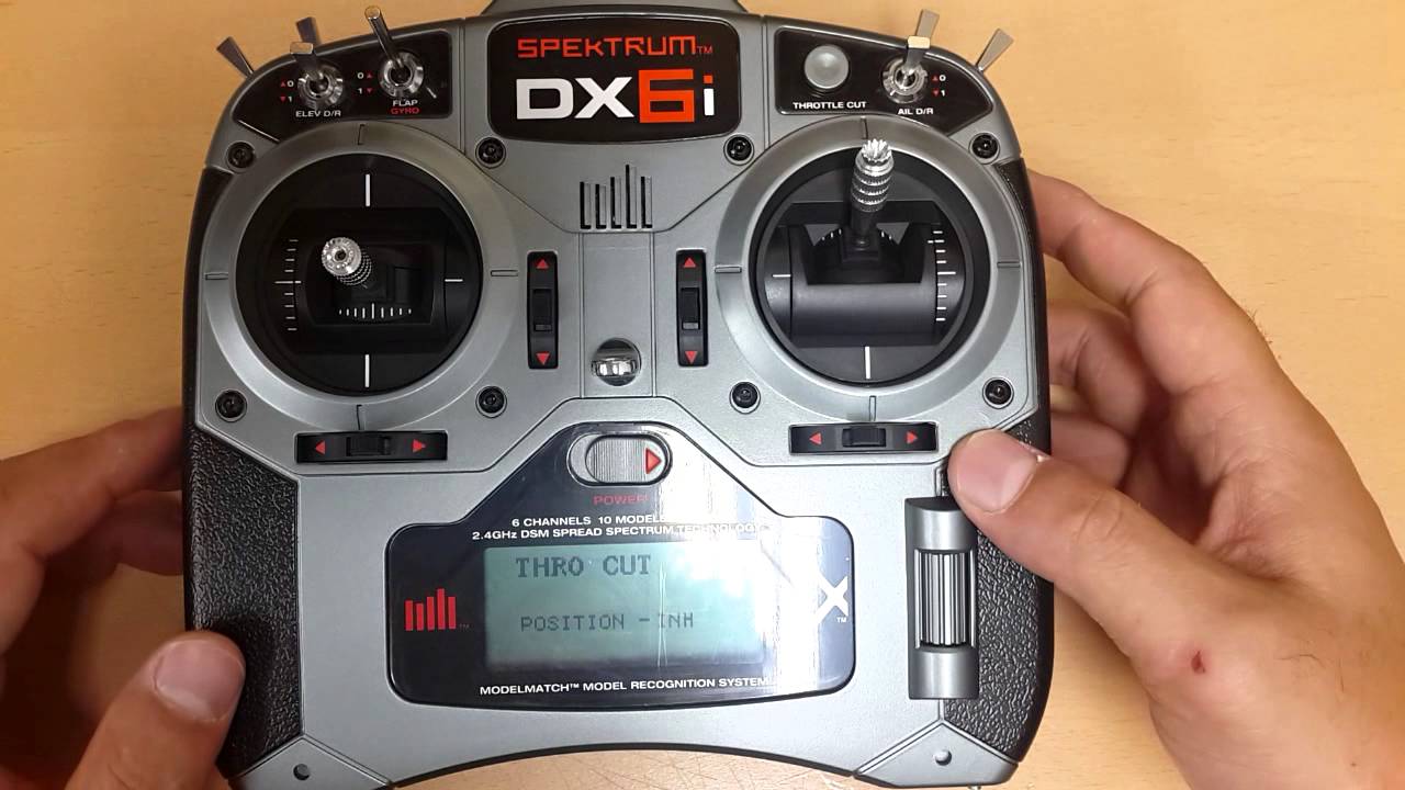 스펙트럼 DX6i 매뉴 설명 - YouTube