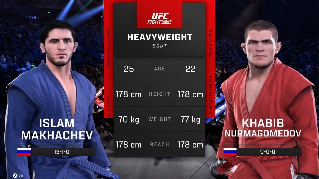 Sambo ORIGINS - Islam Makhachev 🆚 Khabib Nurmagomedov ( Simulation on ...