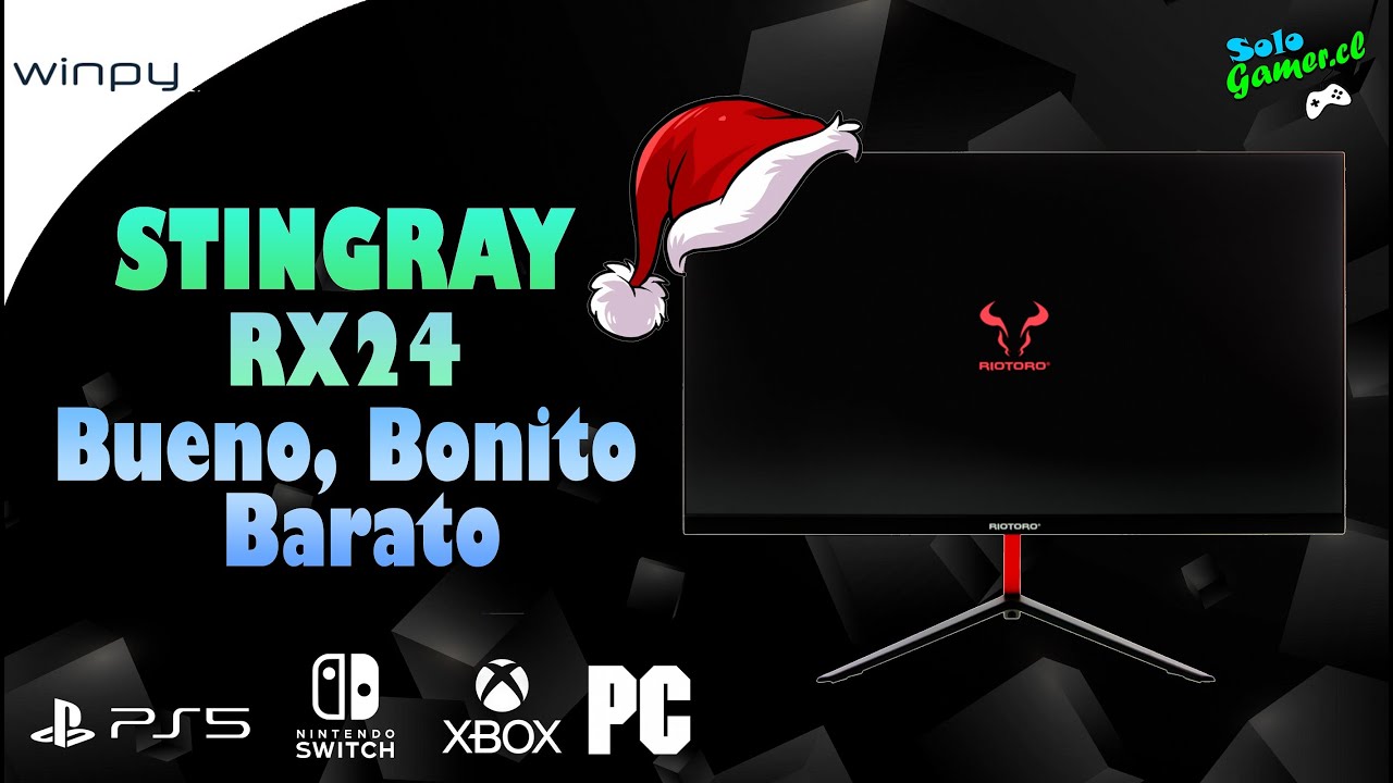 Monitor 24 Pulgadas Stingray RX24 | RioToro | Winpy - YouTube
