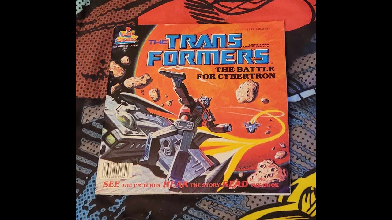 episode 381 the transformers battle for cybertron 1986 book on tape ...