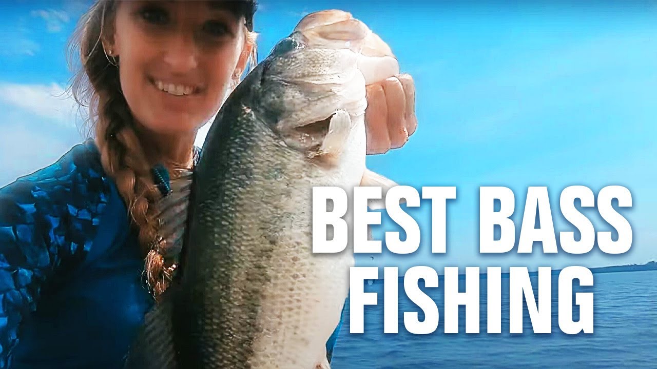 Awesome Bass Fishing w/ Jennifer Maguire and Family! - YouTube