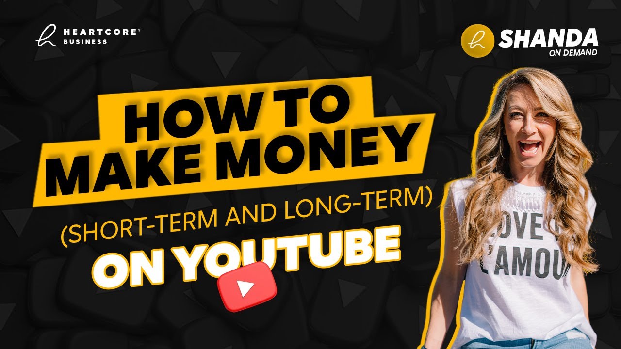How to Make Money (short-term and long-term) on YouTube - w/ Special ...