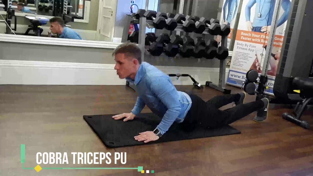 Cobra Triceps Push Up - YouTube