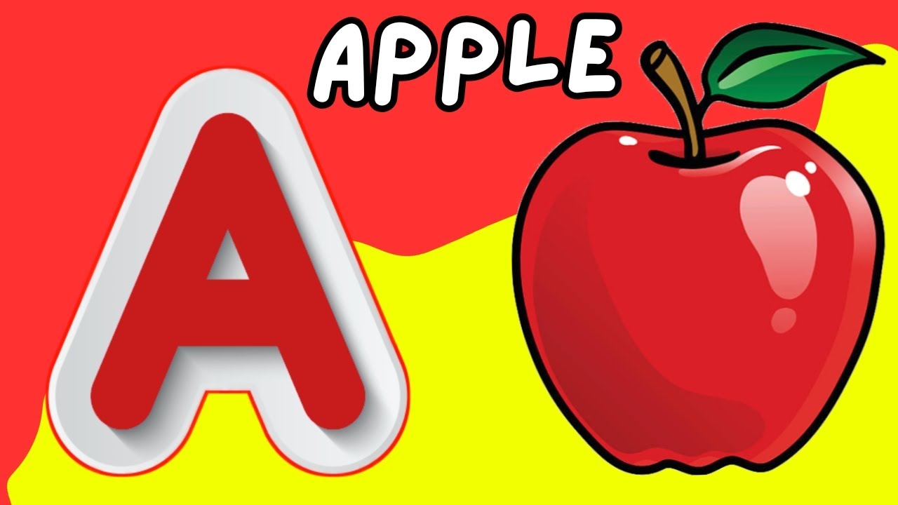 ABC song | a for apple | abc phonics song for toddlers | nursery rhymes ...