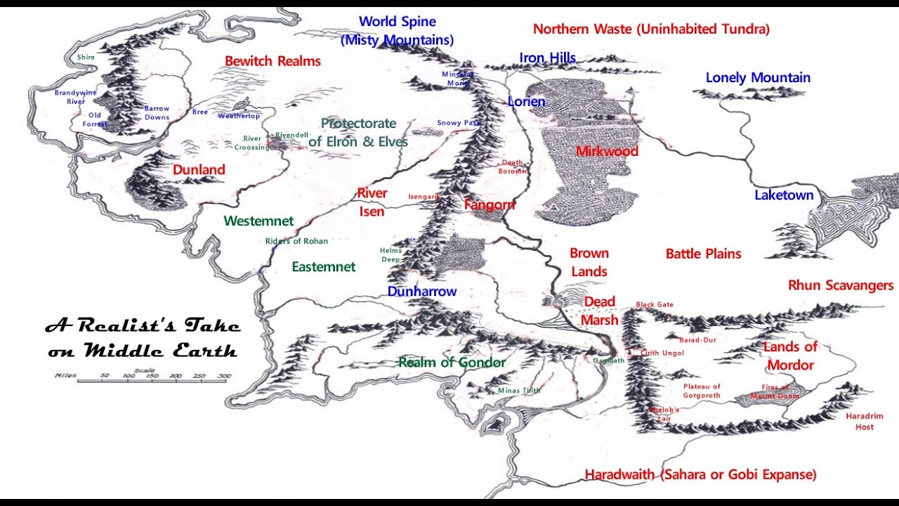 History Lessons for Roleplayers, Middle Earth - YouTube