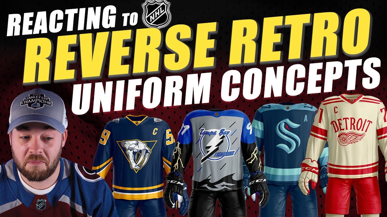 Reacting to NHL Reverse Retro 2.0 Uniform Concepts - YouTube