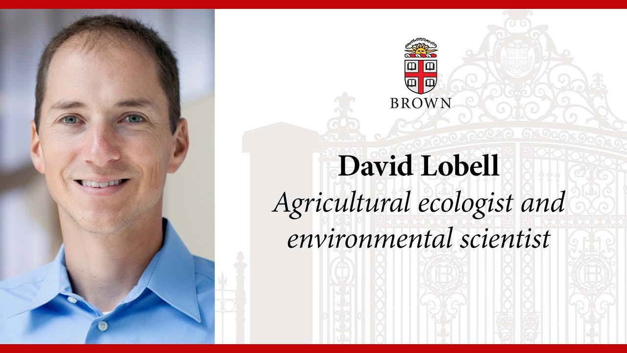 2021 Honorary Degree Recipient David Lobell - YouTube
