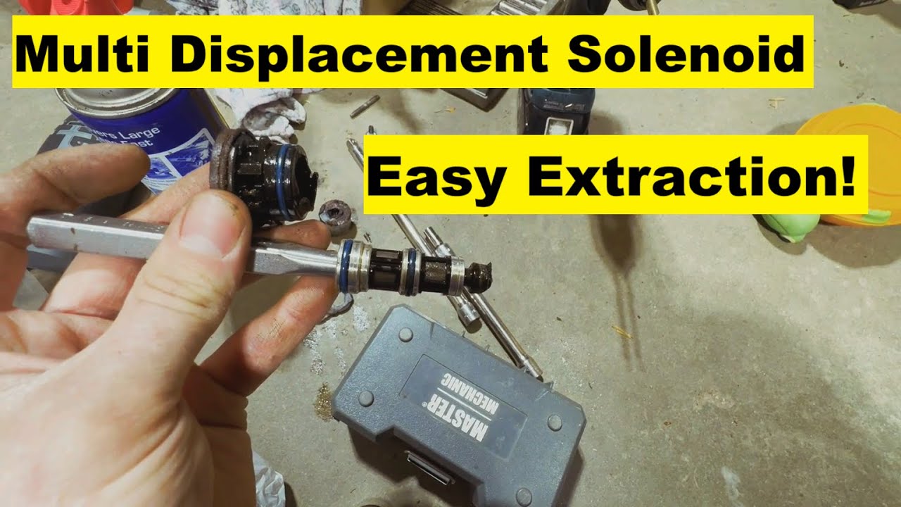 MDS Solenoid Extraction Easy Way! Dodge 5.7 Hemi v8 - YouTube