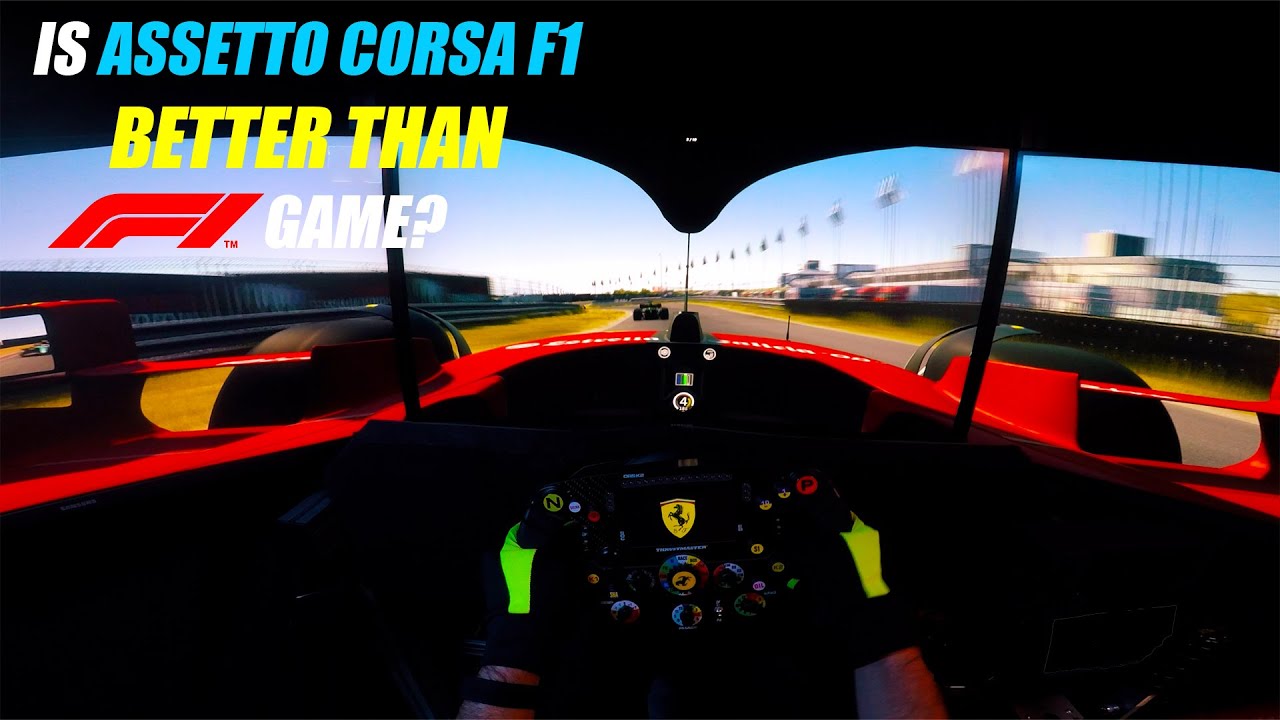 Triple Screen Assetto Corsa F1 @Zandvoort | Is AC F1 better than F1 ...