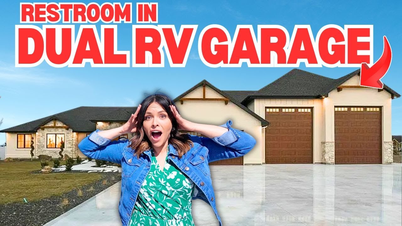 Inside this MASSIVE DUAL RV Garage House Near Boise Idaho on Acreage ...