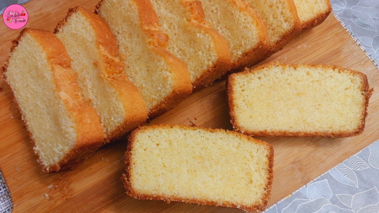 Bakery style Tea cake recipe by Chef's Vision (bake a cake with me ...