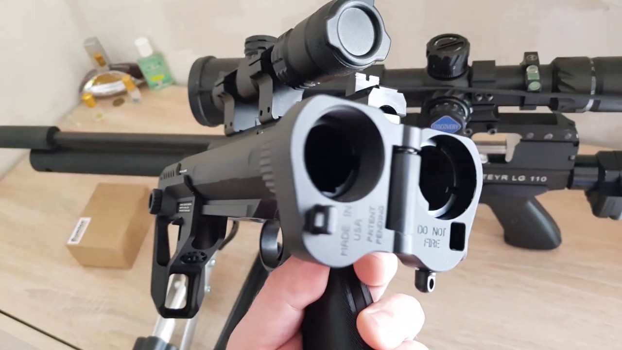 PCP- PISTOLS ULTRA COMPACT ). ВЕРСИЯ С СКЛАДНЫМ ПРИКЛАДОМ . - YouTube