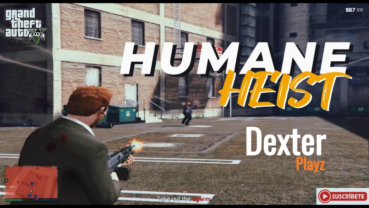 The Humane Heist ┃ GTA V ┃ Dexter Playz - YouTube