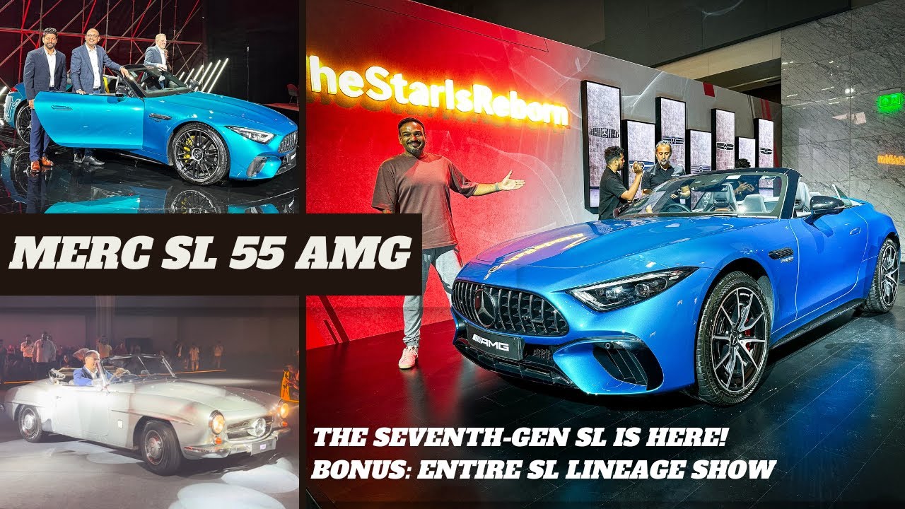 2023 Mercedes-Benz SL 55 AMG walk-around, specs, design and details ...