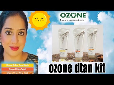 Ozone dtan kit review || Ozone facial kit || Ozone facial at home # ...