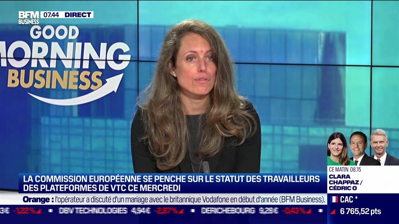 Laureline Serieys (Uber France) : La Commission européenne s'occupe du statut des travailleurs ...