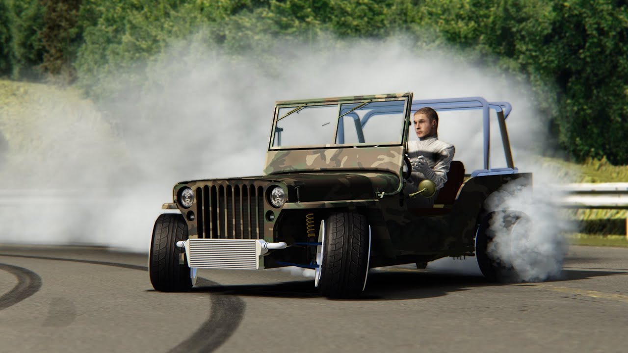 Assetto Corsa - T2DC Jeep Willys Drift SR20DET - Street + Track ...