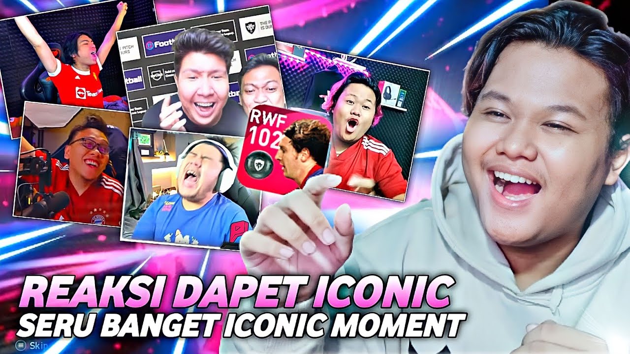 REAKSI YOUTUBER KETIKA DAPAT ICONIC MOMENT!! ADA YANG DAPET KEMBAR ...