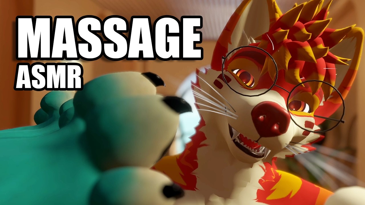 [Furry ASMR] Giving you the best Paw Massage 🐾 [1 Hour] - YouTube