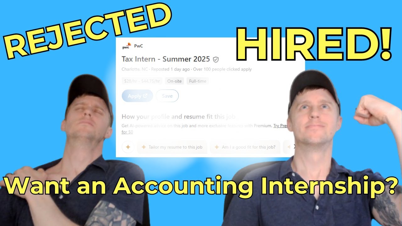 How to Get an Accounting Internship | Stand Out & Get Hired! - YouTube
