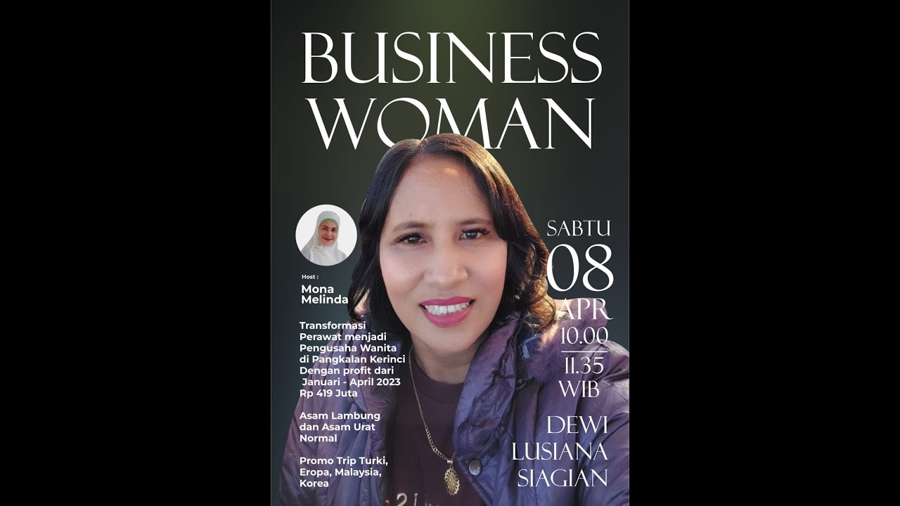 BUSINESS WOMAN SHARING SESSION-2 bersama DEWI LUSIANA - YouTube