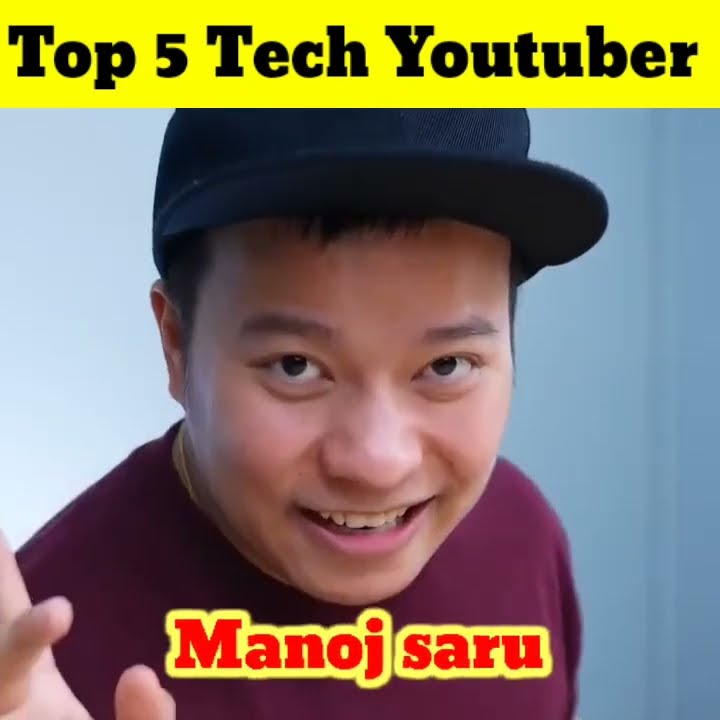 Top 5 Tech Youtuber Tech Technology Viral Youtubeshorts Shorts Youtube Youtube