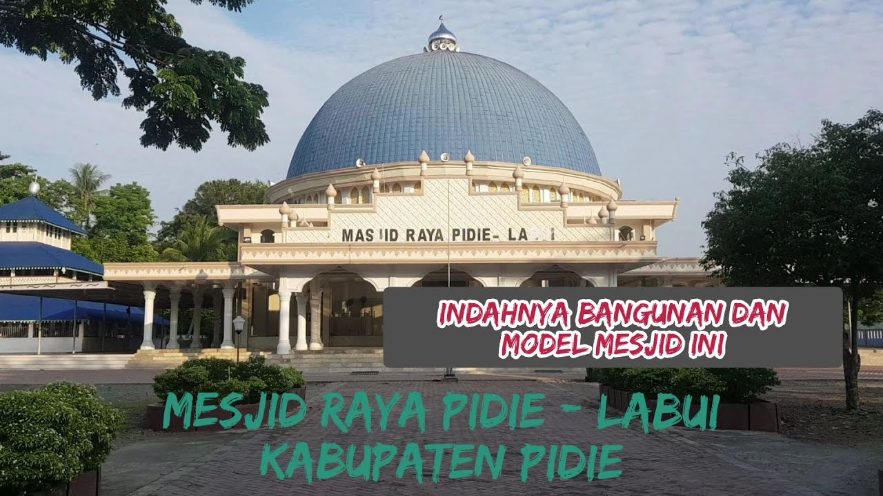 #Mesjid #Aceh KEINDAHAN DAN KEMEWAHAN MINIATUR BANGUNAN MESJID RAYA ...