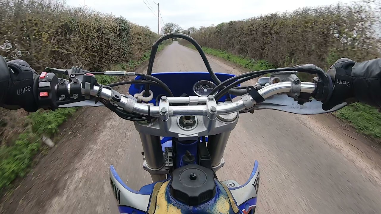 Yamaha wr400 first impression - YouTube