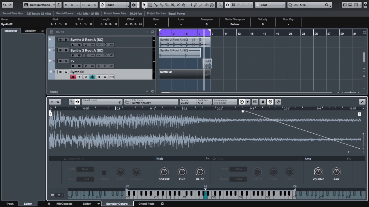 Tuto Cubase Sampler Track Part 2 - YouTube