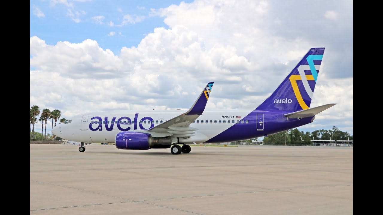 Avelo's Inagural flight from Lakeland International Airport(June 13 ...