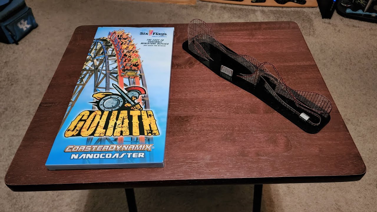 Goliath NanoCoaster (Six Flags Great America) - YouTube