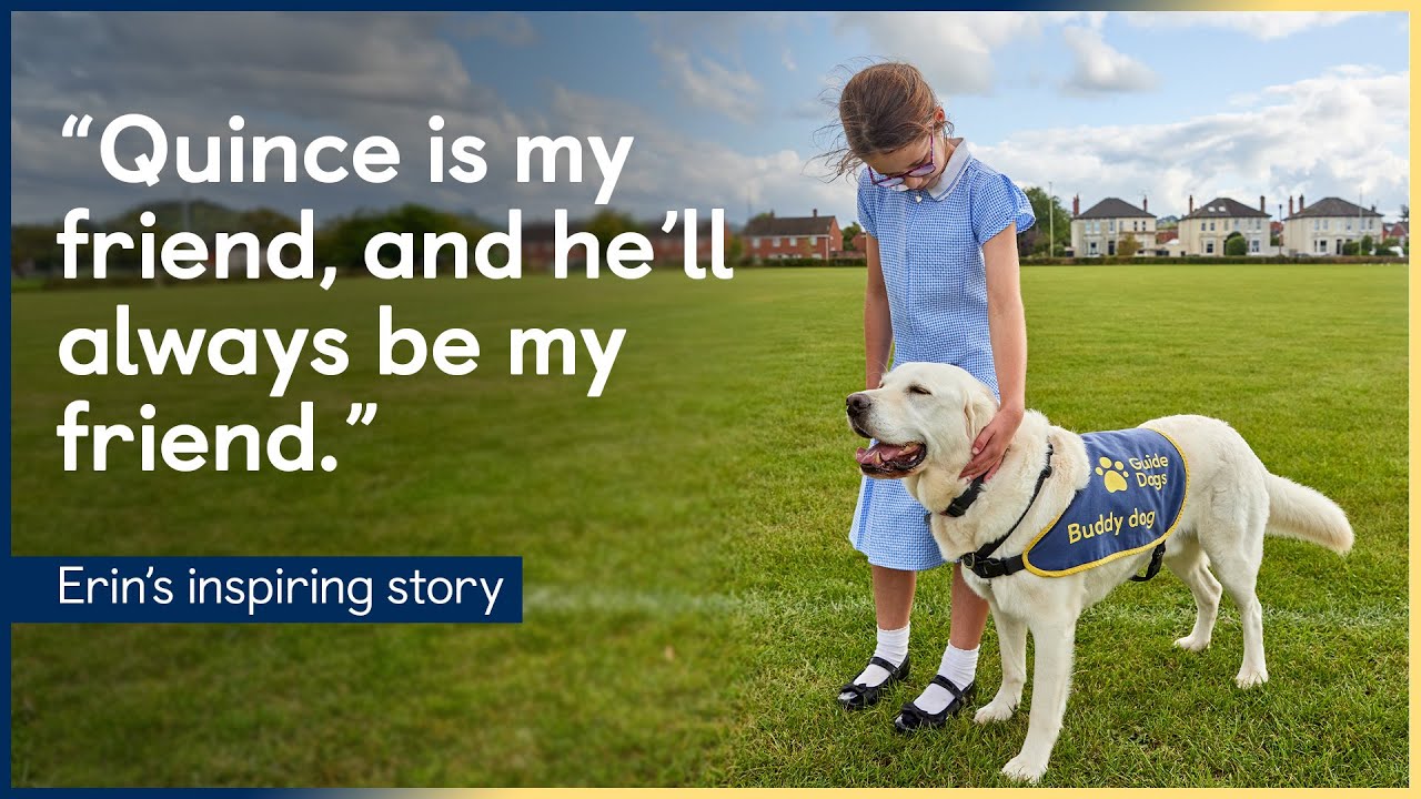 Buddy Dog Quince Has Helped Erin’s Confidence Grow | Erin’s Story - YouTube