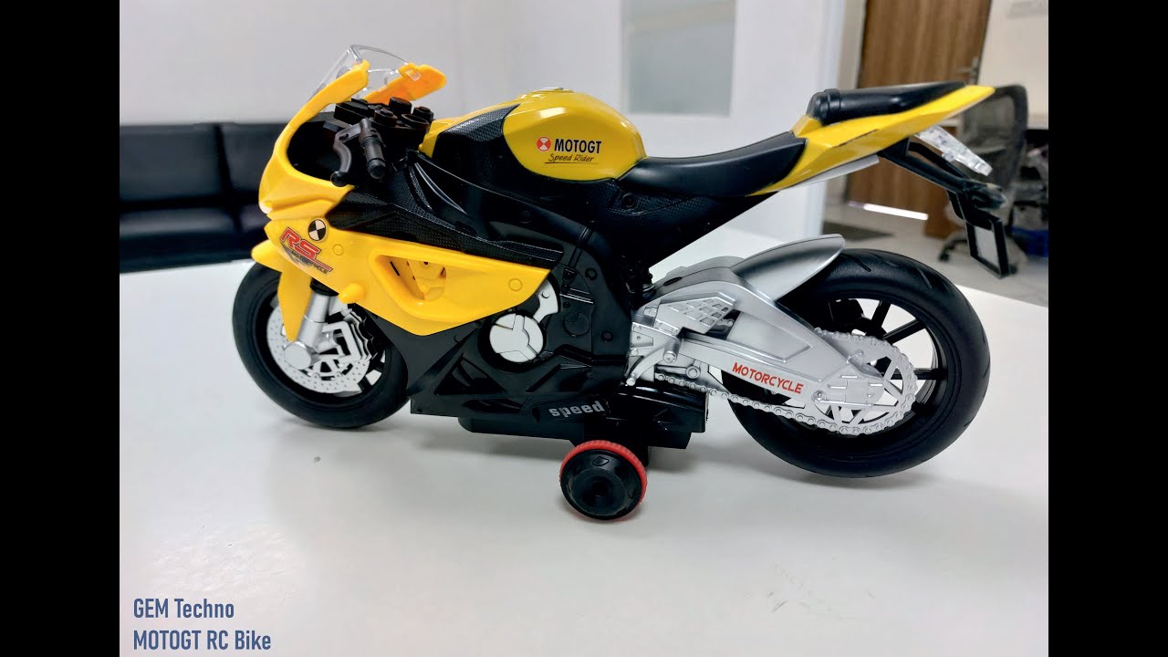 Extreme High-Speed RC Bike Racing! Remote bike toy/bike with light/RC bike, High-Speed RC Bike ...