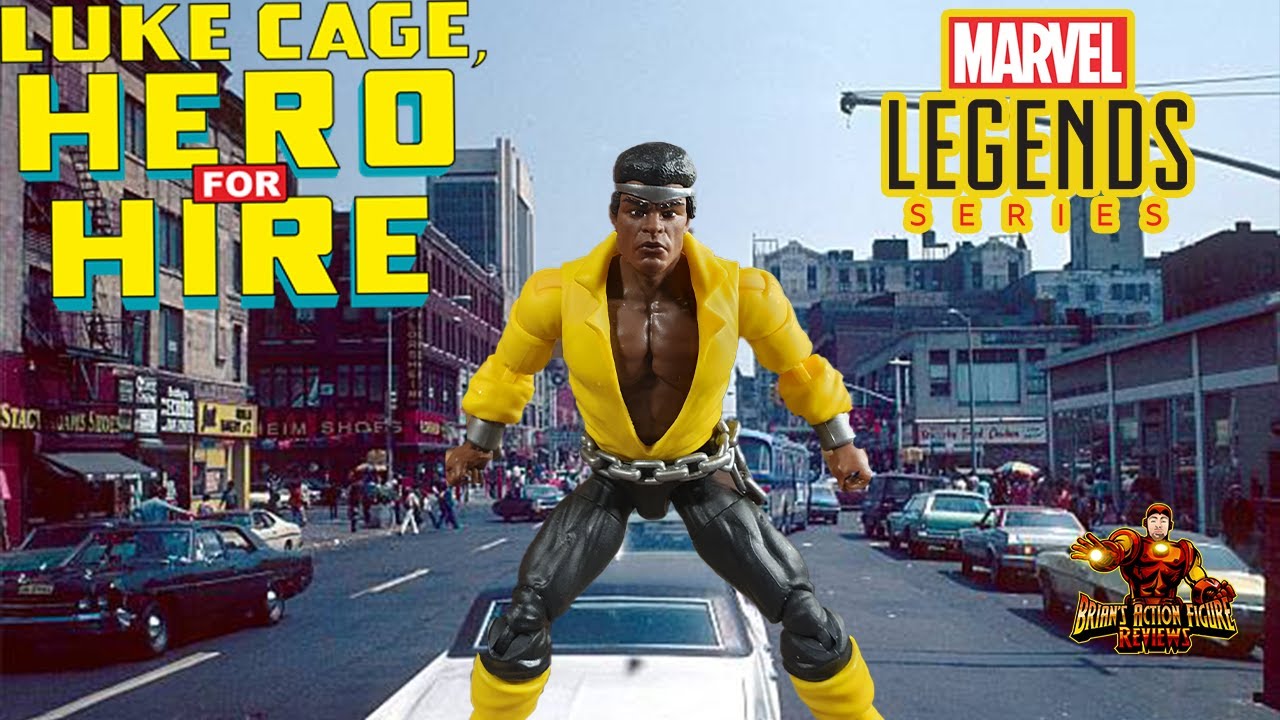 Marvel Legends Marvel Knights Wave Classic LUKE CAGE Figure Review ...